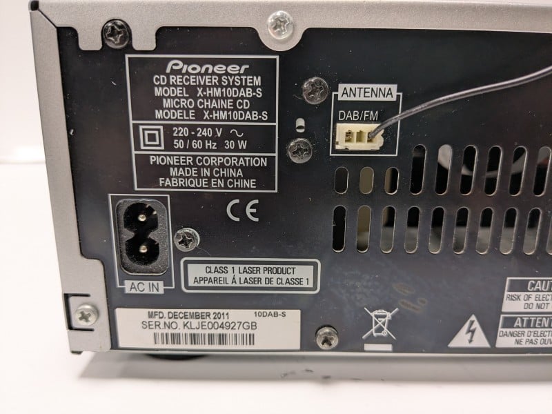 Pioneer X-Hm10 Hifi CD Player Silver | 050000130009 | Cash Converters