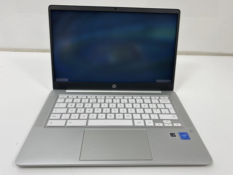 HP Chrome Book Intel Celeron N4020 @1.10GHz 4GB 64 White | 026400245616 ...