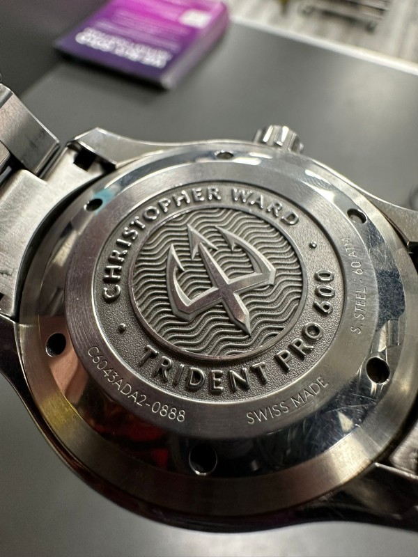 Christopher Ward Watch Mens C60 Trident Pro 600 | 040600154629 | Cash ...
