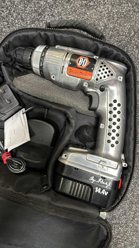Black & Decker Rd1440k 85th Anniversary 14.4V Cordless Drill ...