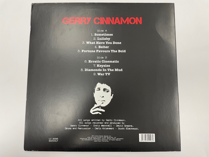 Gerry Cinnamon Erratic Cinematic (Limited Edition Red) | 054400268497 ...