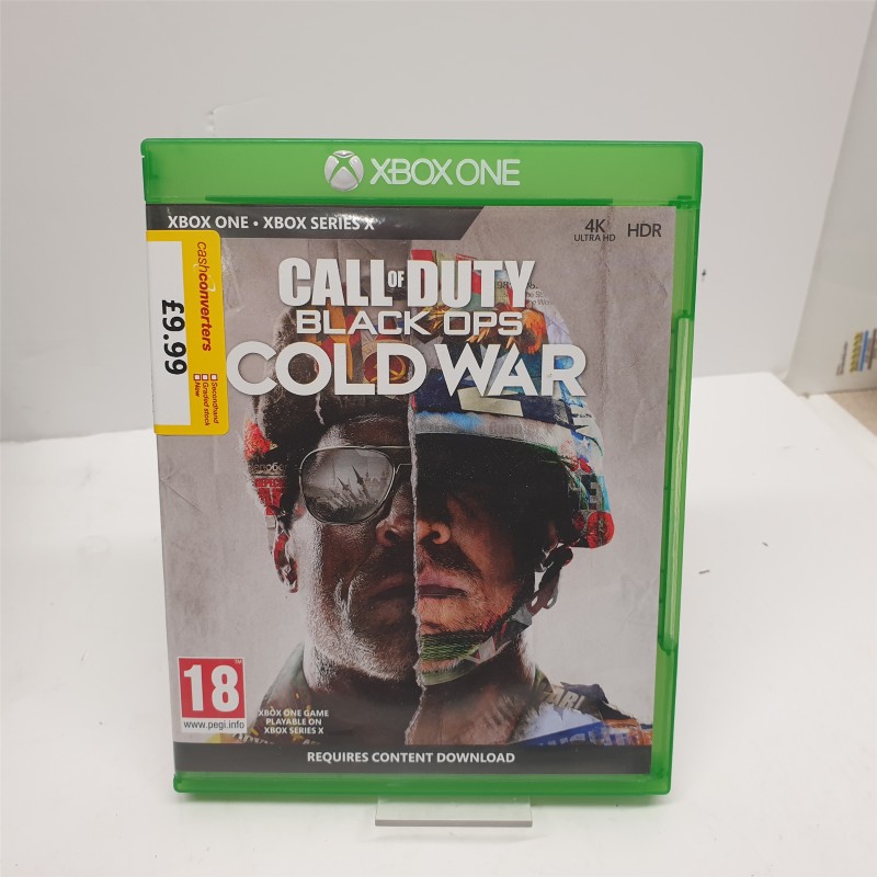 Call Of Duty Black Ops Cold War Xbox One | 038600320783 | Cash Converters