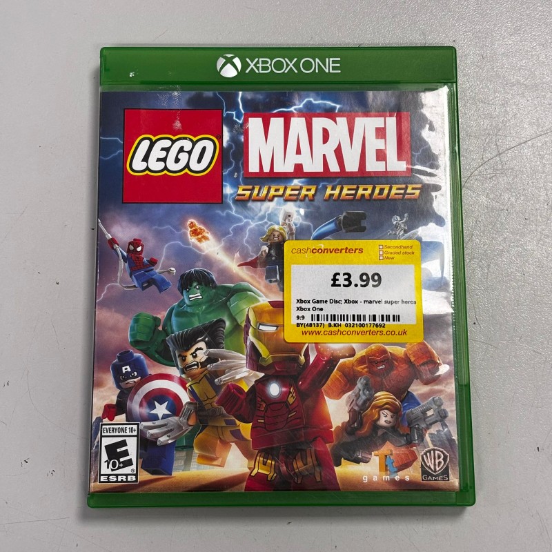 Marvel Super Heros Xbox One | 032100177692 | Cash Converters