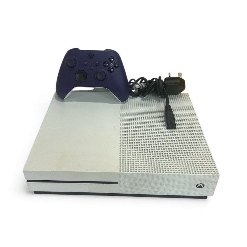Xbox One S Disc With Purple Series X Pad Xbox One S White ...