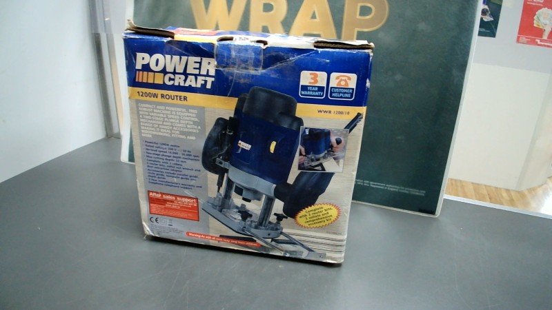 Plunge Router Power Craft Router Wwr-1200/10 | 033500125435 | Cash ...