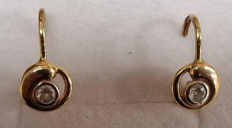 14ct Yellow Gold Earring Pierced 1G | 035000156076 | Cash Converters