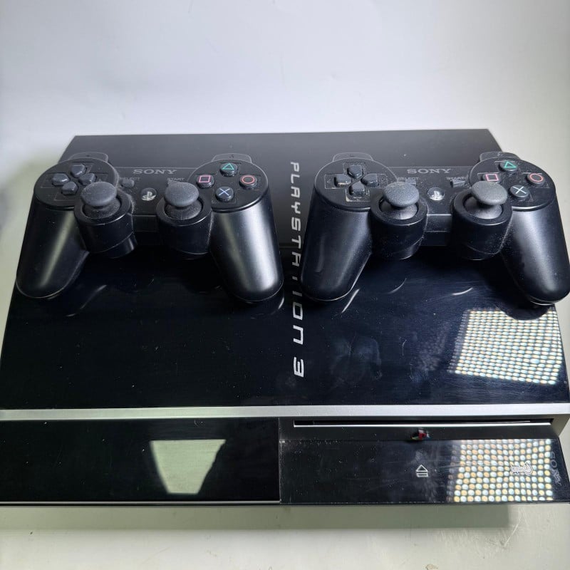 Playstation 3 - X2 Controllers W/ Games Playstation 3 Black ...