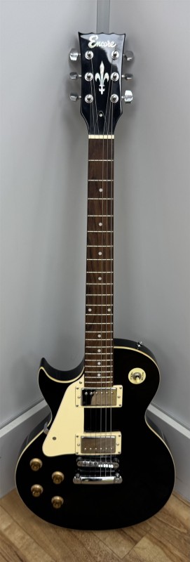 Encore Left-Handed Electric Guitar Black | 049100360268 | Cash Converters