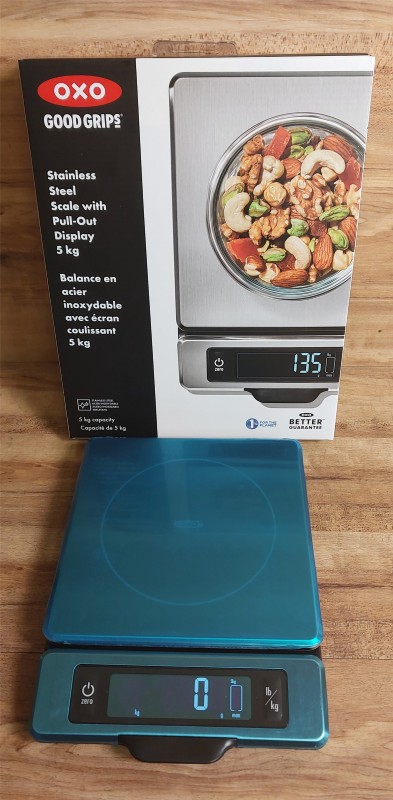 Oxo Good Grips 5Kg Stainless Steel With Pull Out Display Black ...