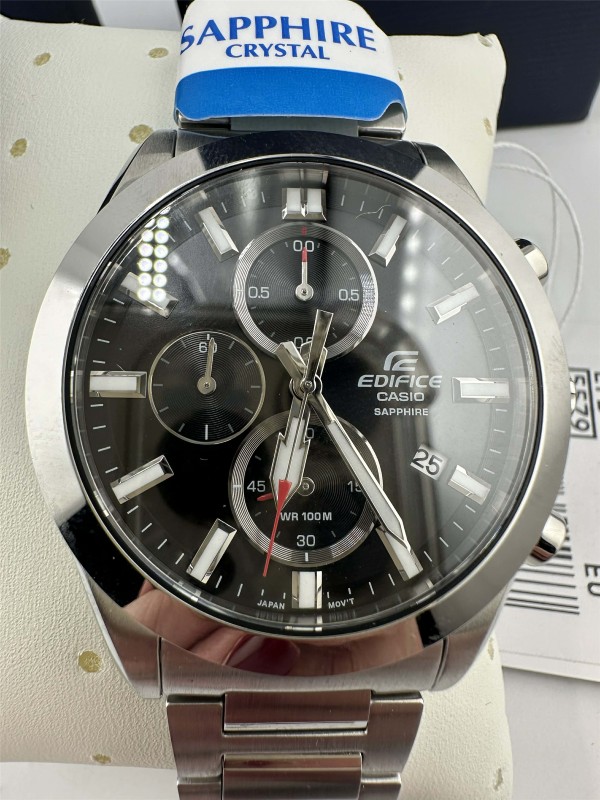 Casio Watch Mens Efb-710D-1Avuef Mens Watch Edifice Chronograph 41mm ...