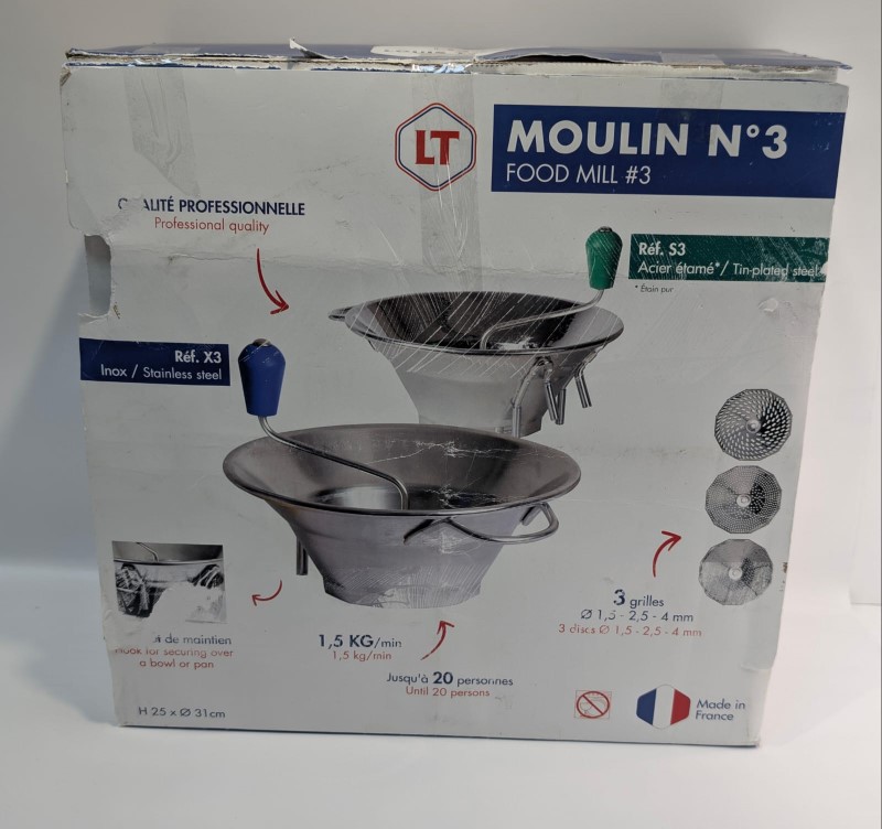 Louis Tellier S3 Food Mill Silver | 037500091901 | Cash Converters