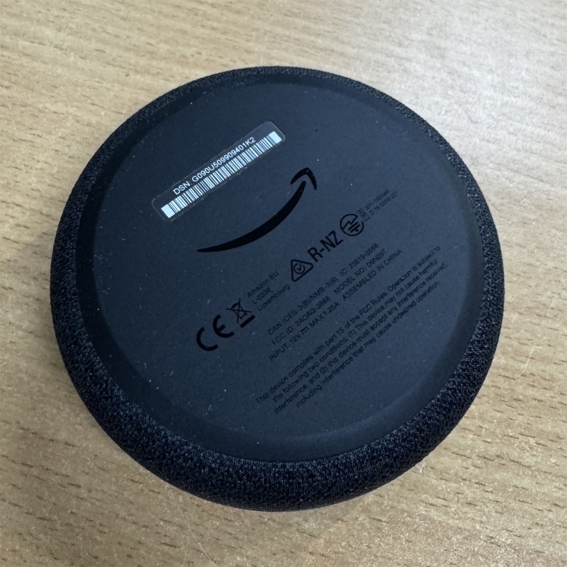 Amazon Echo Dot 3rd Gen (D9n29t) - Charcoal Fabric Black | 044800135989 ...