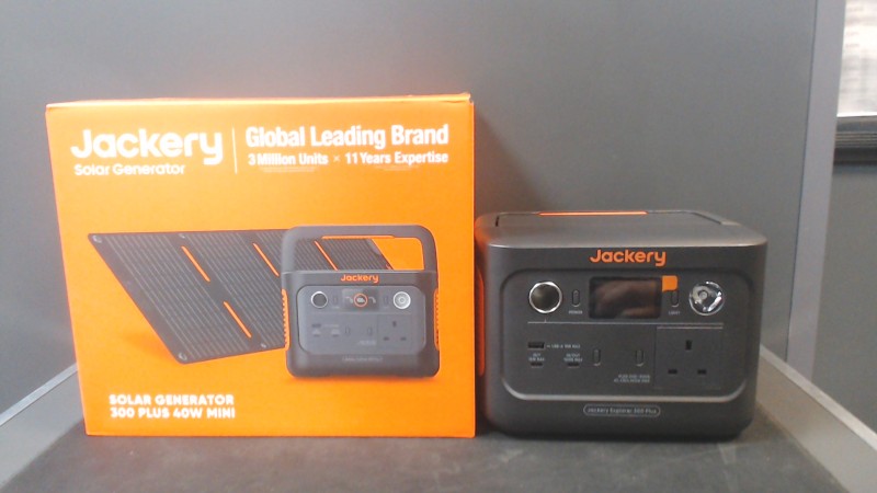 Generator Jackery Solar Generator 300 Plus 40W Mini, 288Wh Portable ...