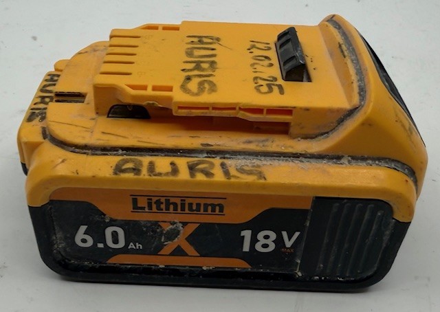 Lithium 18Vlt 6.0Ah Replacement Battery For Dewalt Dcb182 ...