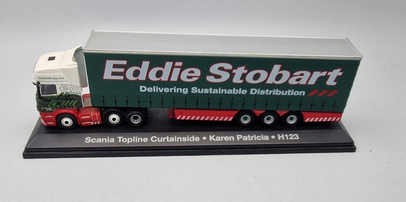 Eddie Stobart Scania Topline Curtainside Green | 049700113733 | Cash ...