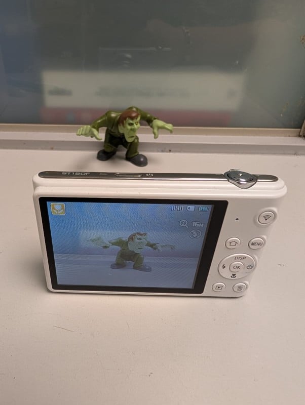 Digital Camera Samsung St150f Digital Camera 16Mp White | 033500126589 ...