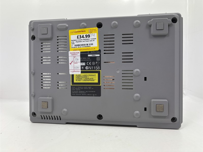 Playstation 1 (Console Only) Playstation Grey | 015700296930 | Cash ...