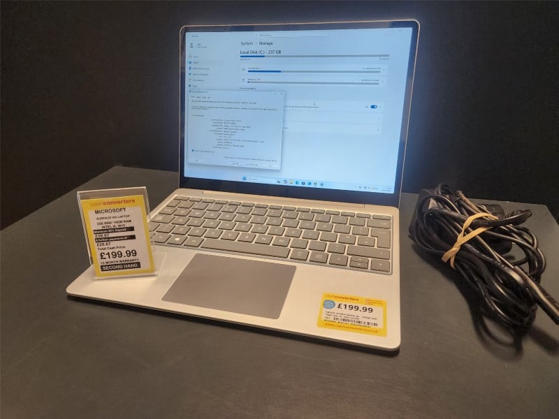 Microsoft Surface Laptop Go With Charger 256GB SSD, 16GB Ram, Intel i5 ...