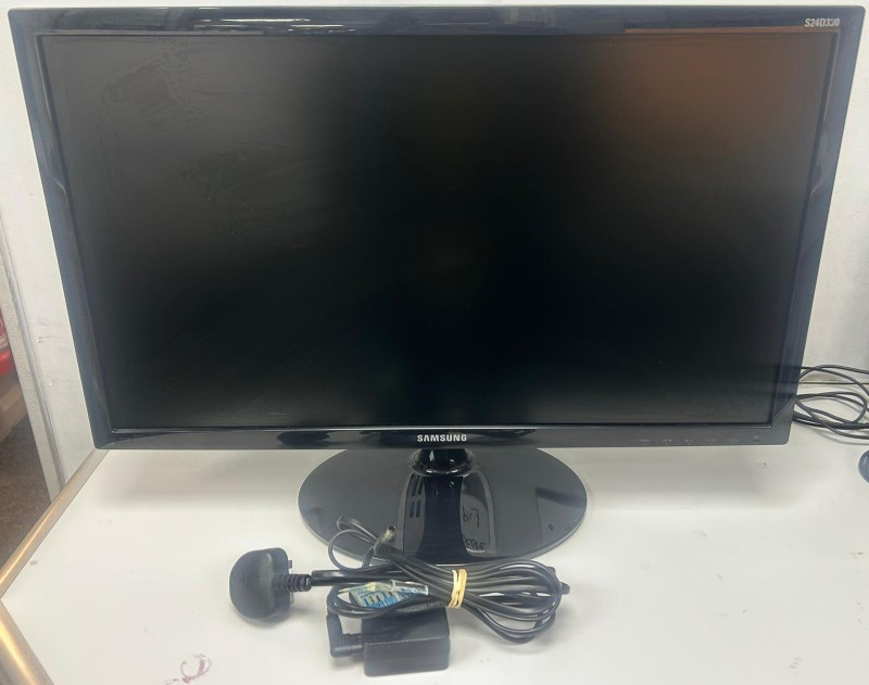 Samsung S24d330h 24" - Full HD Led Monitor - Hdmi, Vga - With Power ...