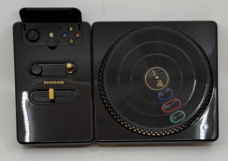 Xbox Dj Hero Renegade Edition For Xbox 360 Includes, Turntable, Legs ...