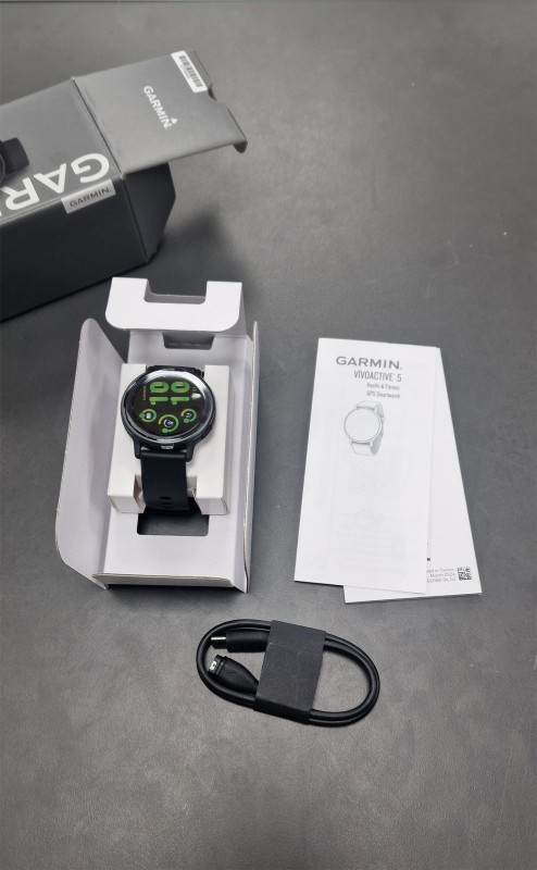 Garmin Gps Running / Health Watch Vivoactive 5 Black | 017900195391 ...