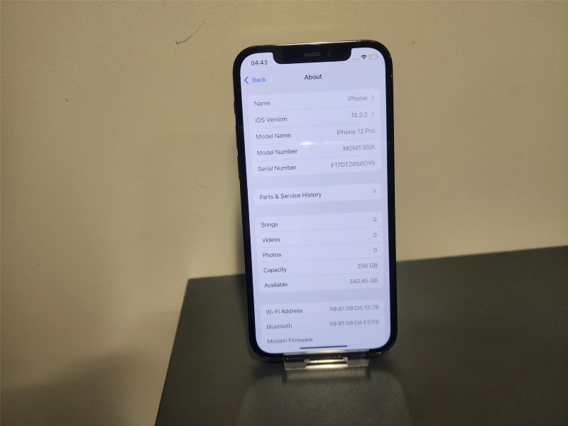 Apple iPhone 12 Pro (76%Bh) 256GB Blue | 059100028822 | Cash Converters