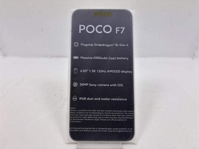 Xiaomi Poco F7 256GB Unlocked Poco F7 256GB 256GB Black | 015700291619 ...