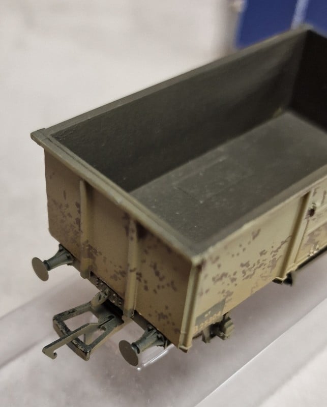 Bachmann Branch-Line 37-253B 16T Mineral Wagon Br Grey (Weathered ...