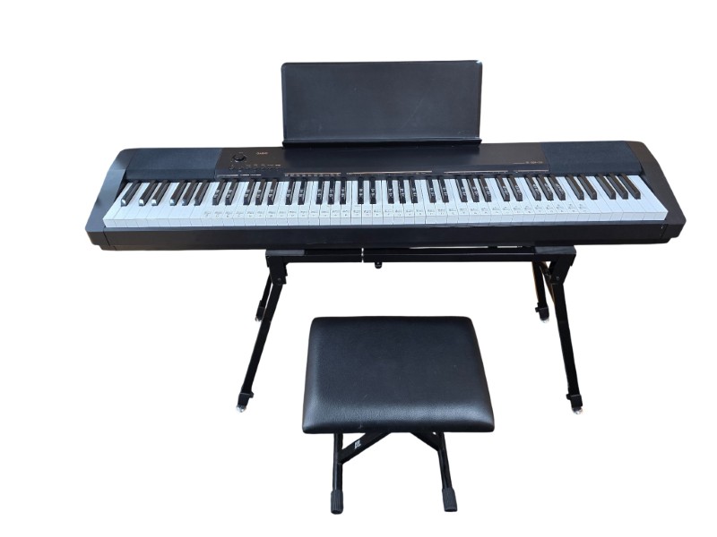 Casio Keyboard & Chair Black | 020400227174 | Cash Converters