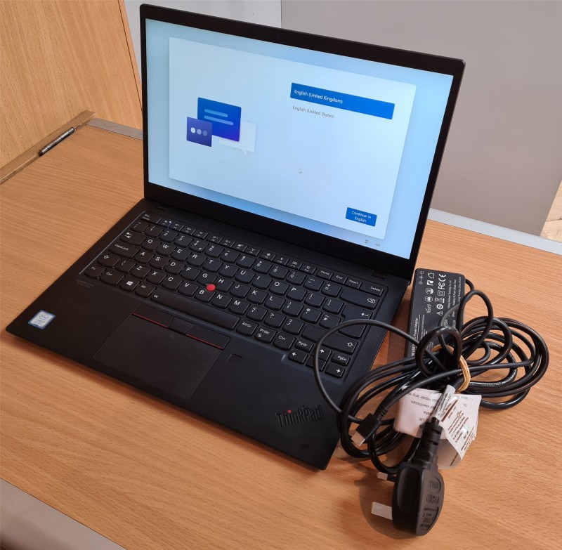 Lenovo Intel Core i7-85656U 16GB 1TB Thinkpad X1 Carbon 7th Gen ...