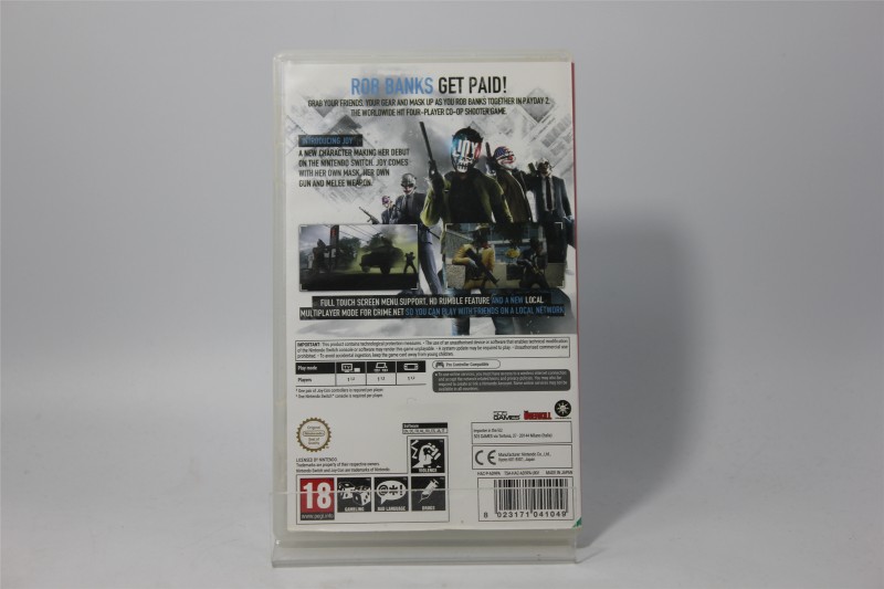 Payday 2 Nintendo Switch | 042800160214 | Cash Converters