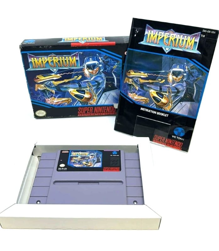 Imperium - Snes Super Nintendo 1992 Tokai - Complete In Box Super ...