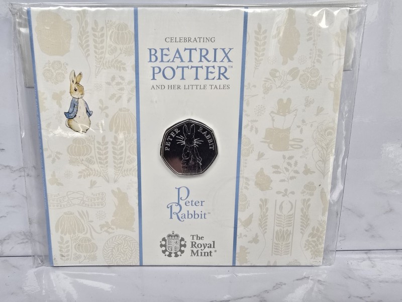 The Royal Mint Peter Rabbit 2019 50P Coin | 049000170952 | Cash Converters