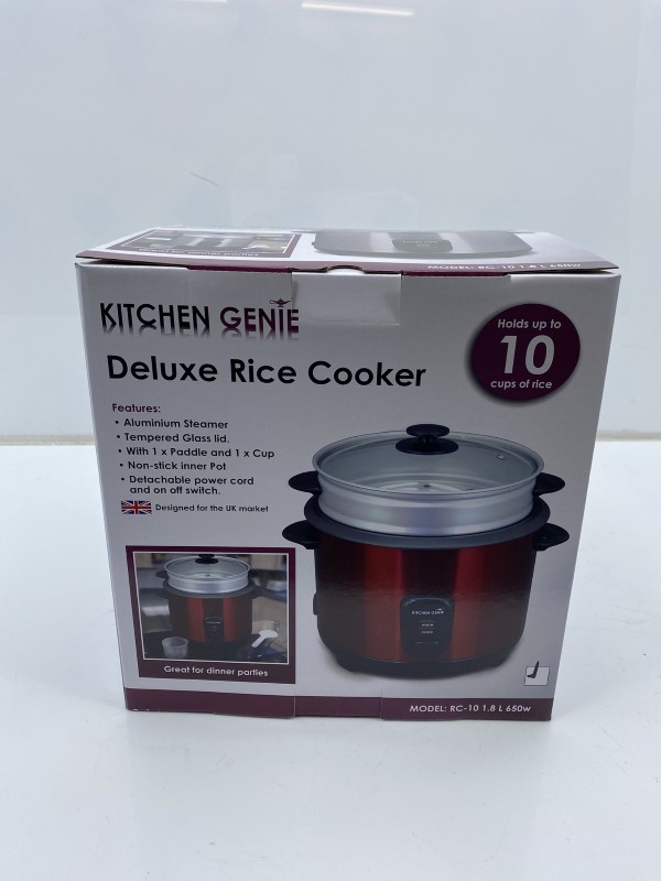 Kitchen Genie 10 Cup Rice Cooker | 026400244377 | Cash Converters