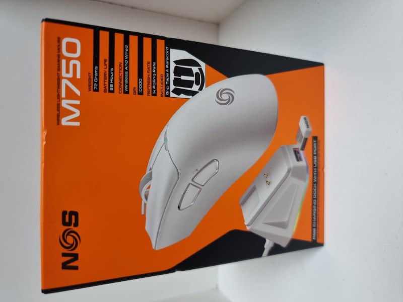 Nos M750 Lightweight Wireless Mouse Sealed White | 051400113478 | Cash ...