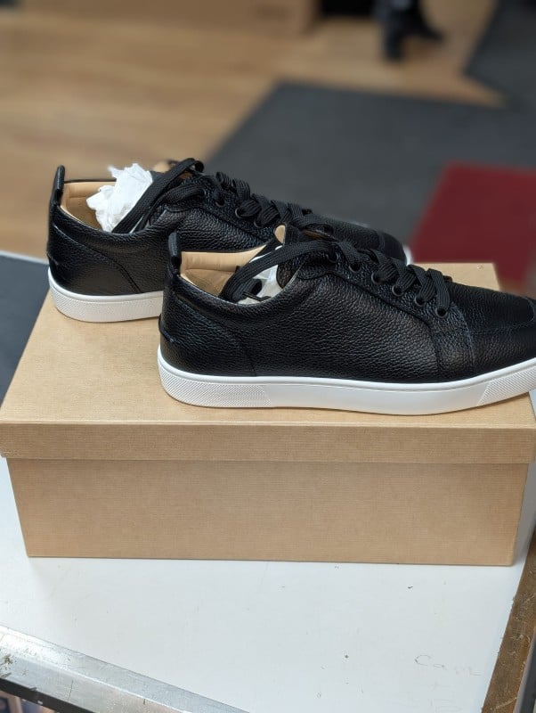 Christian Louboutin Rantulow Trainers Size 41.5 Eu (Uk 8) Black ...