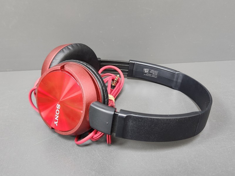 Sony Headphones Red Wired Mdr-Zx310apr Red | 049500123470 | Cash Converters