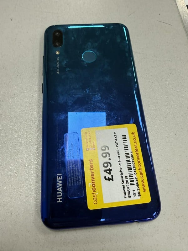 Huawei P Smart 2019 Pot-Lx1 64GB Blue | 018200313014 | Cash Converters