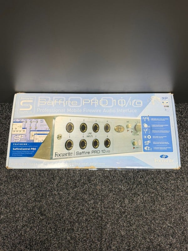 Focusrite Saffire Pro 10 Silver | 059500005126 | Cash Converters