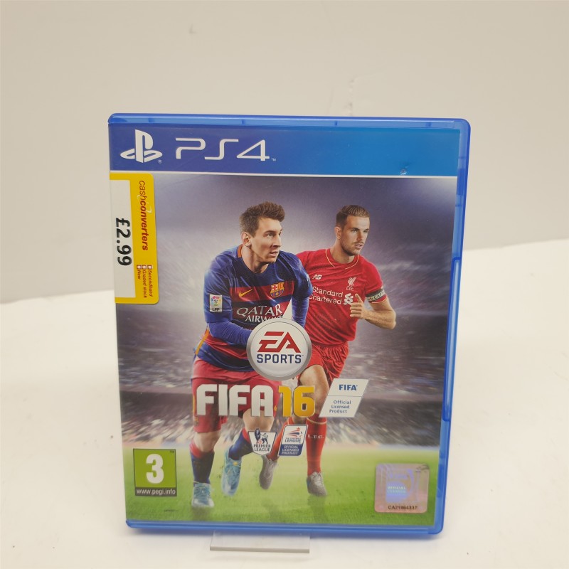 FIFA 16 Playstation 4 | 038600320796 | Cash Converters