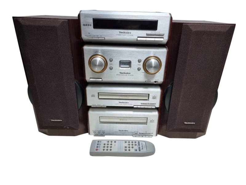 Technics Sl-Hd550 Mini Hi-Fi Stereo Red | 051400110260 | Cash Converters