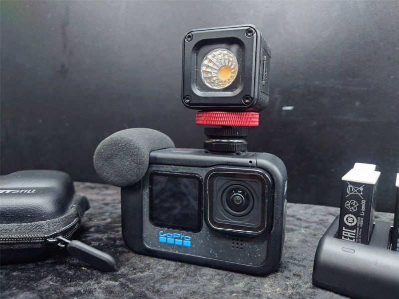 Action Camera Gopro Hero12 Black With Extra Batteries, Light With Media ...