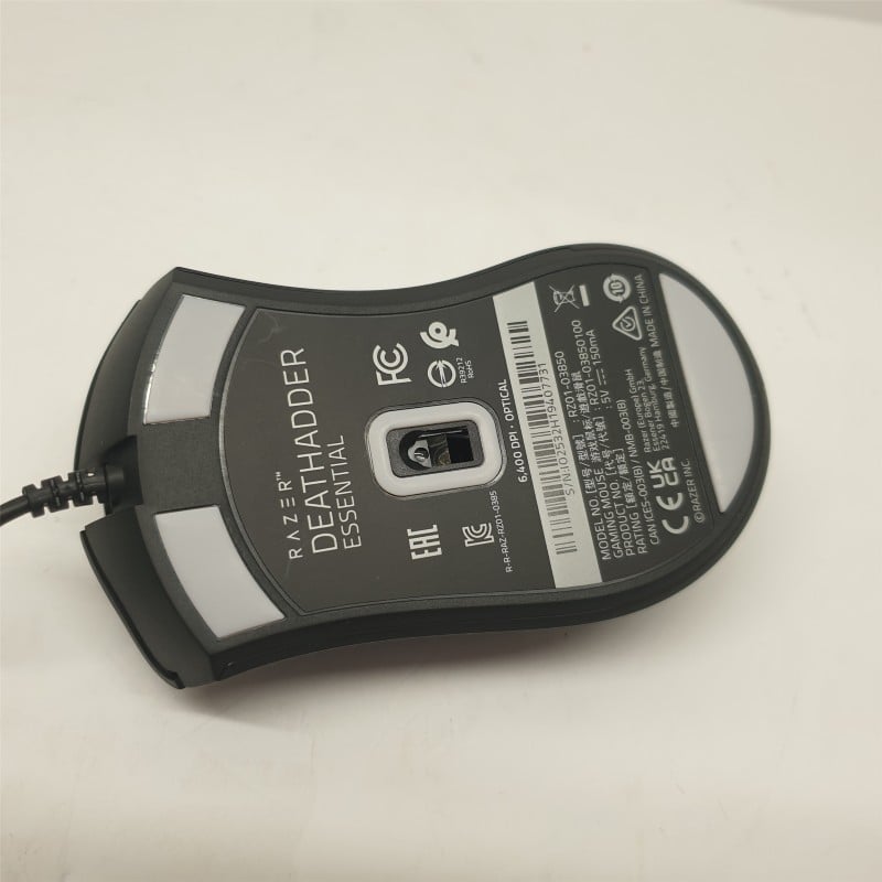 Razer Deathadder Essential Wired Computer Mouse Black | 038600320764 ...