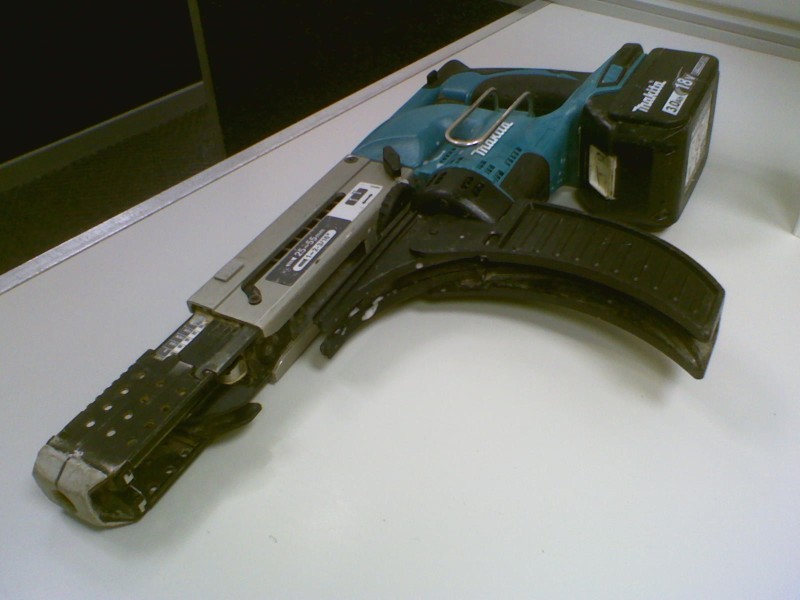 Makita Dfr550 Plasterboard Screwdriver & Battery | 039600420565 | Cash ...