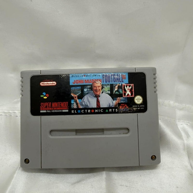 John Madden Football Super Nintendo | 046000126363 | Cash Converters