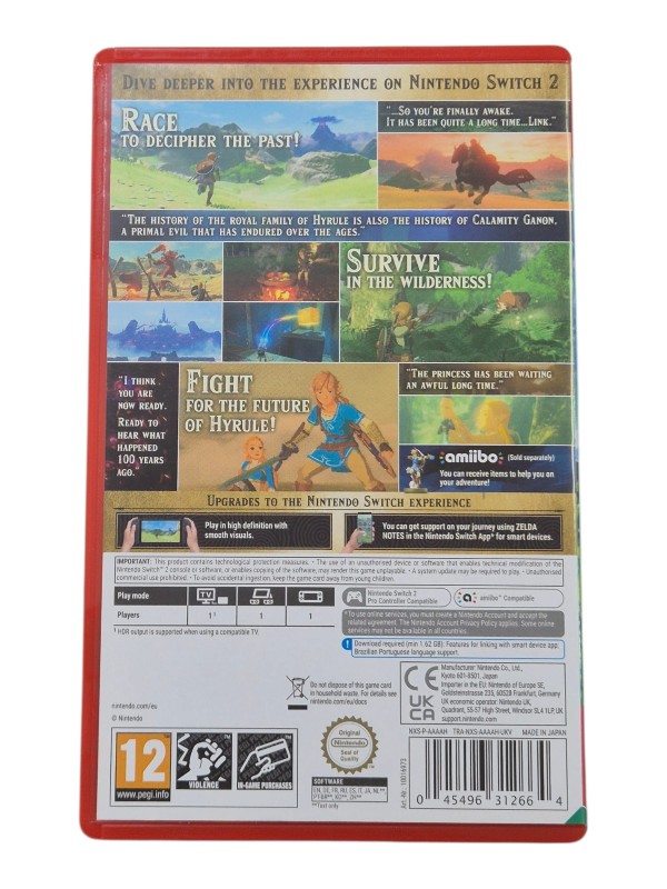 Zelda Breath Nintendo Switch | 053100190667 | Cash Converters