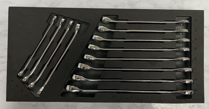 Halfords Advanced 12 Piece Combination Spanner Set 8-19mm ...