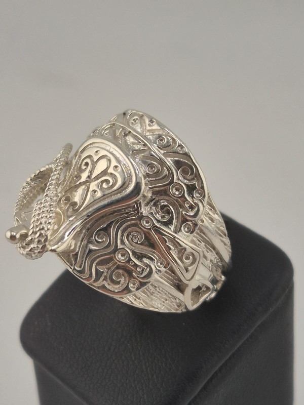 925 Saddle Ring Ring Size W½ | 030100255578 | Cash Converters