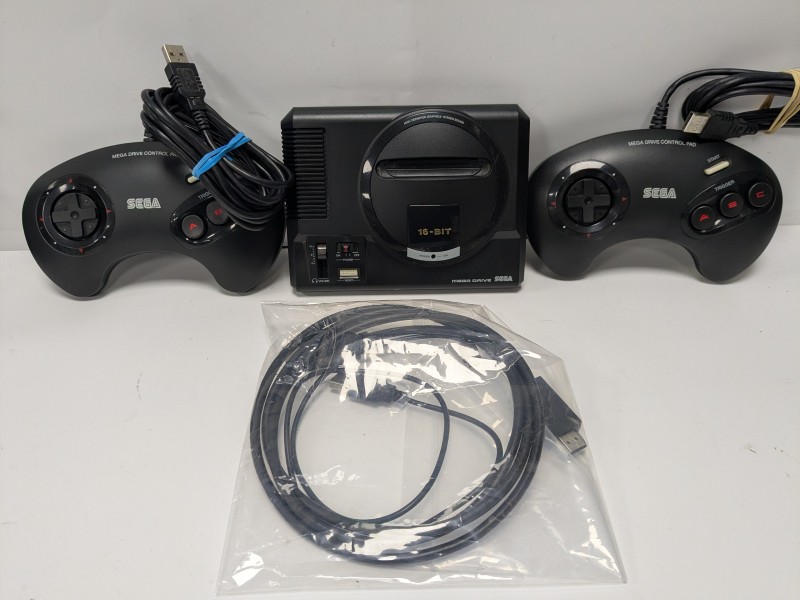 Sega Mega Drive Mini Console Mega Drive Black | 050000130808 | Cash ...