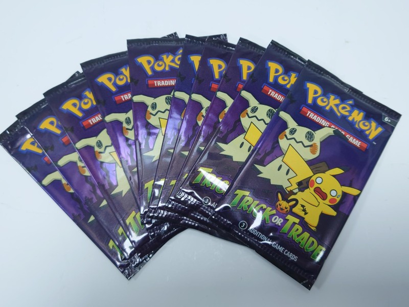 Pokemon Pokemon Trick Or Trade - Set Of 10 Booster Packs Purple ...